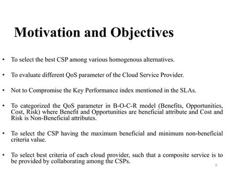 design of multi criteria decision making algorithm for cloud pptx