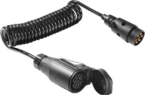 AGRISHOP Anhängerkabel Adapterkabel 7auf 13 polig 12v 2 8m Anhänger
