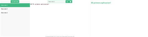 a markdown project to preview in real time when user write notes in markdown