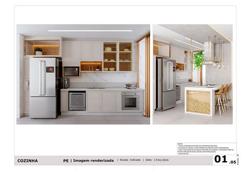 Detalhamento De Marcenaria Cozinha Behance