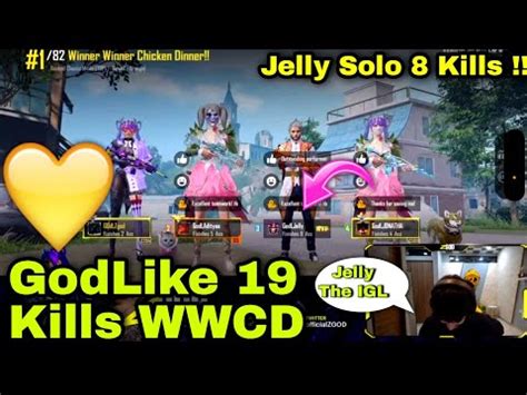 GodLike 19 Kills Domination In T1 Scrims GodL Jelly Solo 8 Kills
