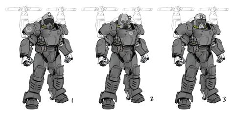 Chris Ortega Fallout 76 Power Armor Concepts