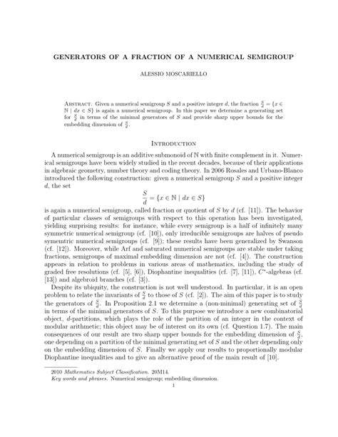 pdf generators of a fraction of a numerical semigroup