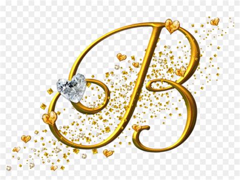 Letras Del Alfabeto Completo Disenadas Con Flores O Letra B Dorado