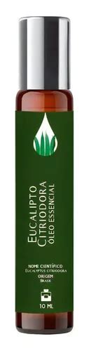 Aceite Esencial De Eucalipto Citriodora En Rollo 10 Ml Puro