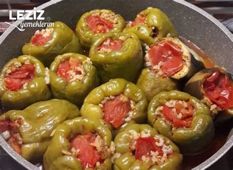 Biber Dolmas Leziz Yemeklerim
