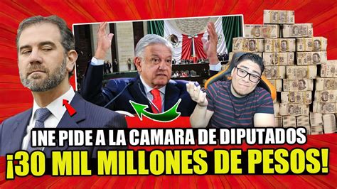 Esto Acaba De Pasar Ine Pide Mil Millones De Pesos Para Las