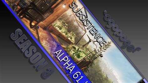 Alpha Update I Subsistence Live Stream I Alpha Youtube