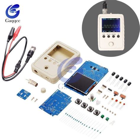 DSO 150 Digital Oscilloscope Shell 2 4 TFT Probe คลปจระเขสำหรบ