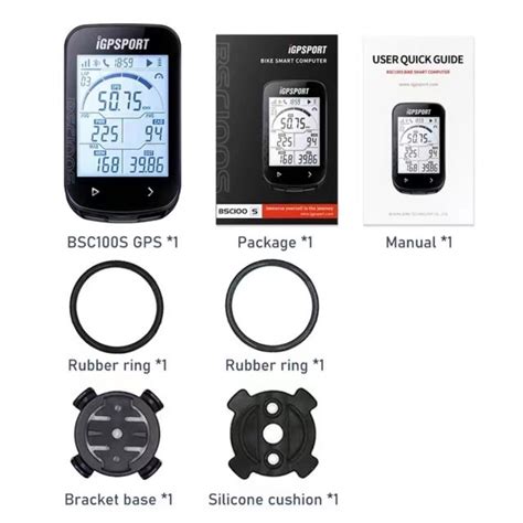 IGPSPORT BSC100S GPS Bicycle Computer Bluetooth ANT Wireless