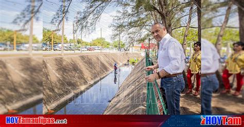 Hoy Tamaulipas Tamaulipas Supervisa Adrian Oseguera Trabajos De