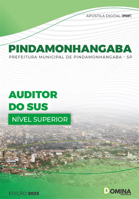 Apostila Pindamonhanga 23 Auditor SUS Domina