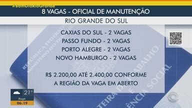 Bom Dia Rio Grande Veja As Vagas De Emprego Do Bom Dia Rio Grande