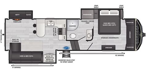Montana Fifth Wheel Bunkhouse Floor Plans Viewfloor Co