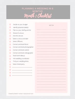 How I Planned My Wedding In 6 Months Happily Harrison