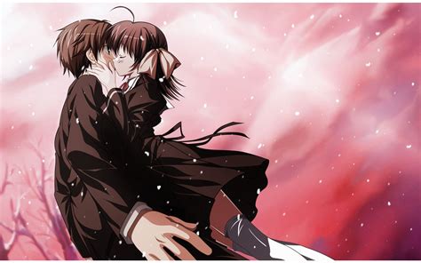 K Anime Hug Wallpapers Wallpaper Cave