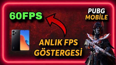 PUBG MOBİLE ANLIK FPS GÖSTERİCİ NASIL YAPILIR CANLI FPS GÖSTERGESİ