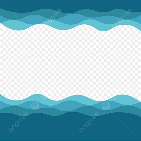 Ola Ondas Linea Vector Abstract Background PNG dibujos Línea De Iconos