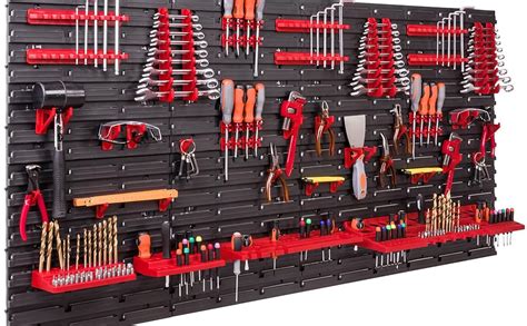 Syst Me De Rangement Mural X Cm Support Outils Tag Re