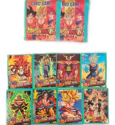 100 Cards Dragon Ball Z 25 Envelopes Bafo Menino Figurinha
