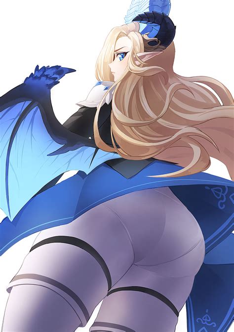 Noble Succubus Bianca Guardian Tales Drawn By Gooak Danbooru