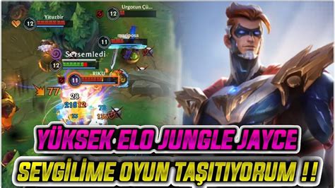 Wild Rift Y Ksek Elo Jungle Jayce Ali Iyor Mu Sevg L Me Oyun
