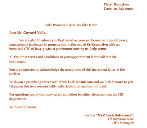 How To Ask For Salary Increment Politely In Email Sample Printable Online