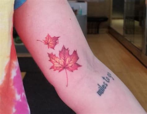Maple Leaf Tattoo Meaning And Awesome Design Ideas Tattoo Twist