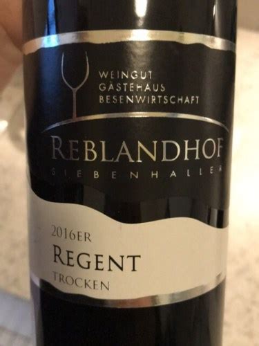 Gastehaus Regent Trocken Vivino United States