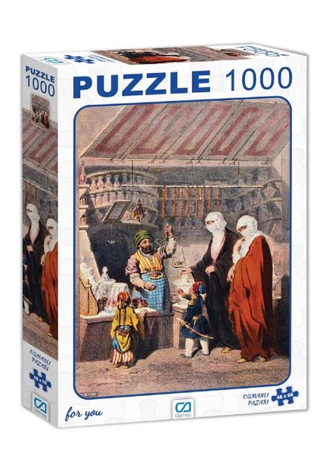 Ca Games 1000 Parça Osmanlı Pazarı Puzzle Fiyatları ve Özellikleri