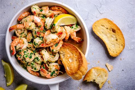 Recette De Crevettes Ail Citron Au Airfryer Marie Claire