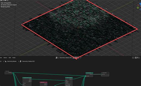 Node Editor Mask For Procedural Objects On Plane Blender Stack Exchange