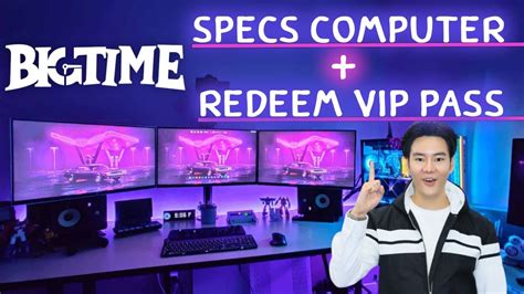 Review BigtimeNFT สเปคคอม Redeem Vip pass จาก Binance To Bigtime