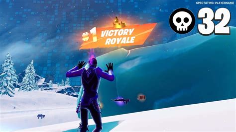 32 Elimination Solo Vs Squad Win Full Gameplay Fortnite Chapter 4