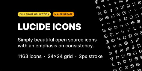 Lucide Icons Full Collection Icons Figma Community