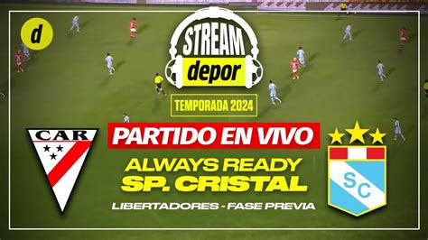 ALWAYS READY 6 1 SPORTING CRISTAL Por Copa Libertadores 2024 Fase 2