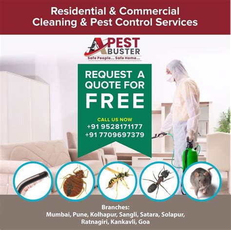 An Advertisement For Pest Control Services