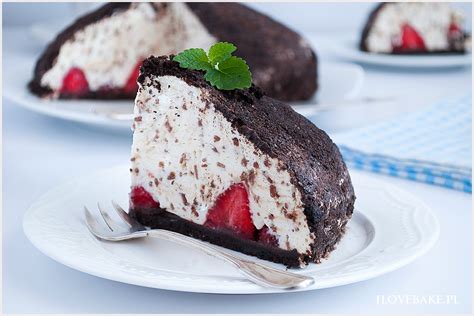 Kopiec Kreta Z Truskawkami Bez Pieczenia ILoveBake Pl