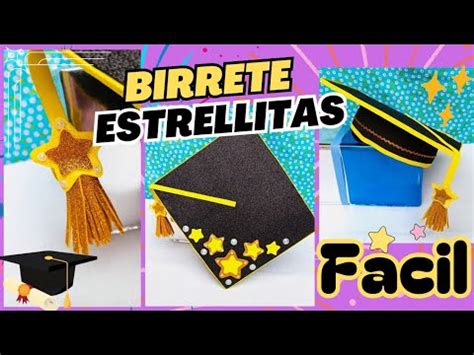 Cómo hacer un BIRRETE DE GRADUACIÓN MODERNO FACIL y ECONOMICO en