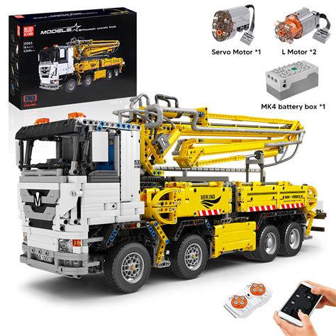 Mould King Technic Rc Pneumatic Dump Truck Blocks Allegro Pl