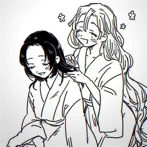 Shinobu And Mitsuri Icon Dibujos Dibujos Emocionales Fan De Arte