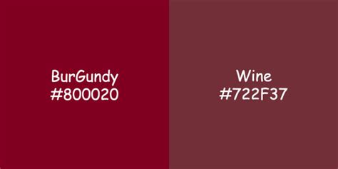Burgundy Vs Wine Color Whats The Differences And Similarities