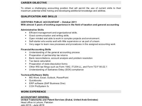 Sample Resume For Accountants In The Philippines Sample Cpa Resume