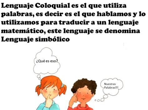 Slideshow lenguaje coloquial y simbólico 1 eso Lenguaje coloquial