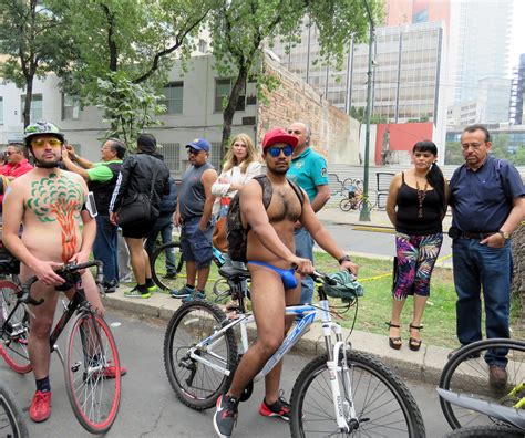 Mexico City World Naked Bike Ride Francerobert Flickr