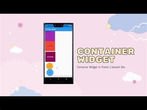 5 Flutter Container Widget With Margin And Padding Box Decoration