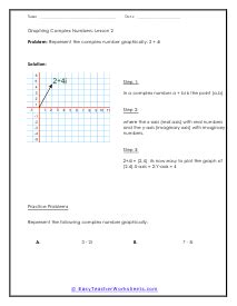 Complex Numbers Definition Formulas Examples Worksheets Library