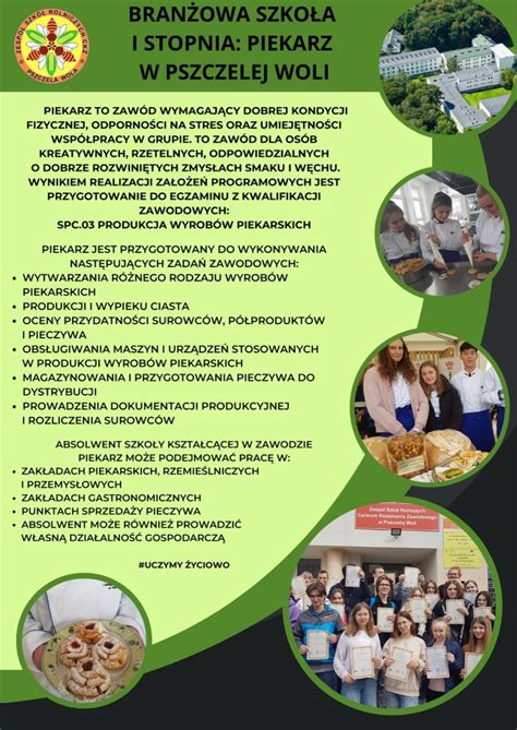 Oferta edukacyjna Pszczela Wola Zespół Szkół Rolniczych Centrum