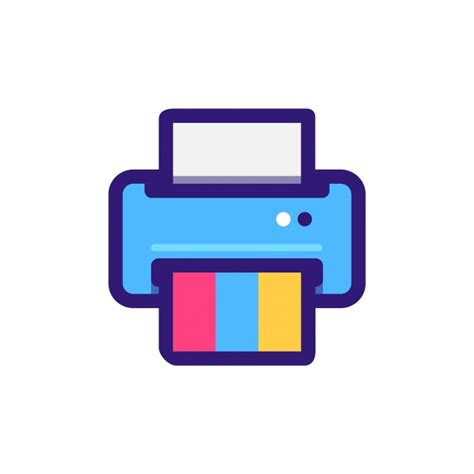 Vector Icono De Impresora Png Dibujos Impresora Vector Ilustraci N