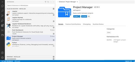 Posit Workbench User Guide VS Code Extensions